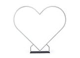 Heart Shape Arch Backdrop Stand Decor Birthday Background Frame Marria ...