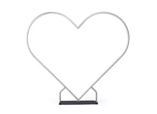 Heart Shape Arch Backdrop Stand Decor Birthday Background Frame Marria ...