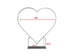 Heart Shape Arch Backdrop Stand Decor Birthday Background Frame Marria ...