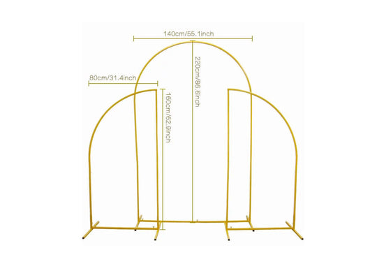 Arched stand frame, Chiara Arch Wall Stand for Birthday Baby Shower We