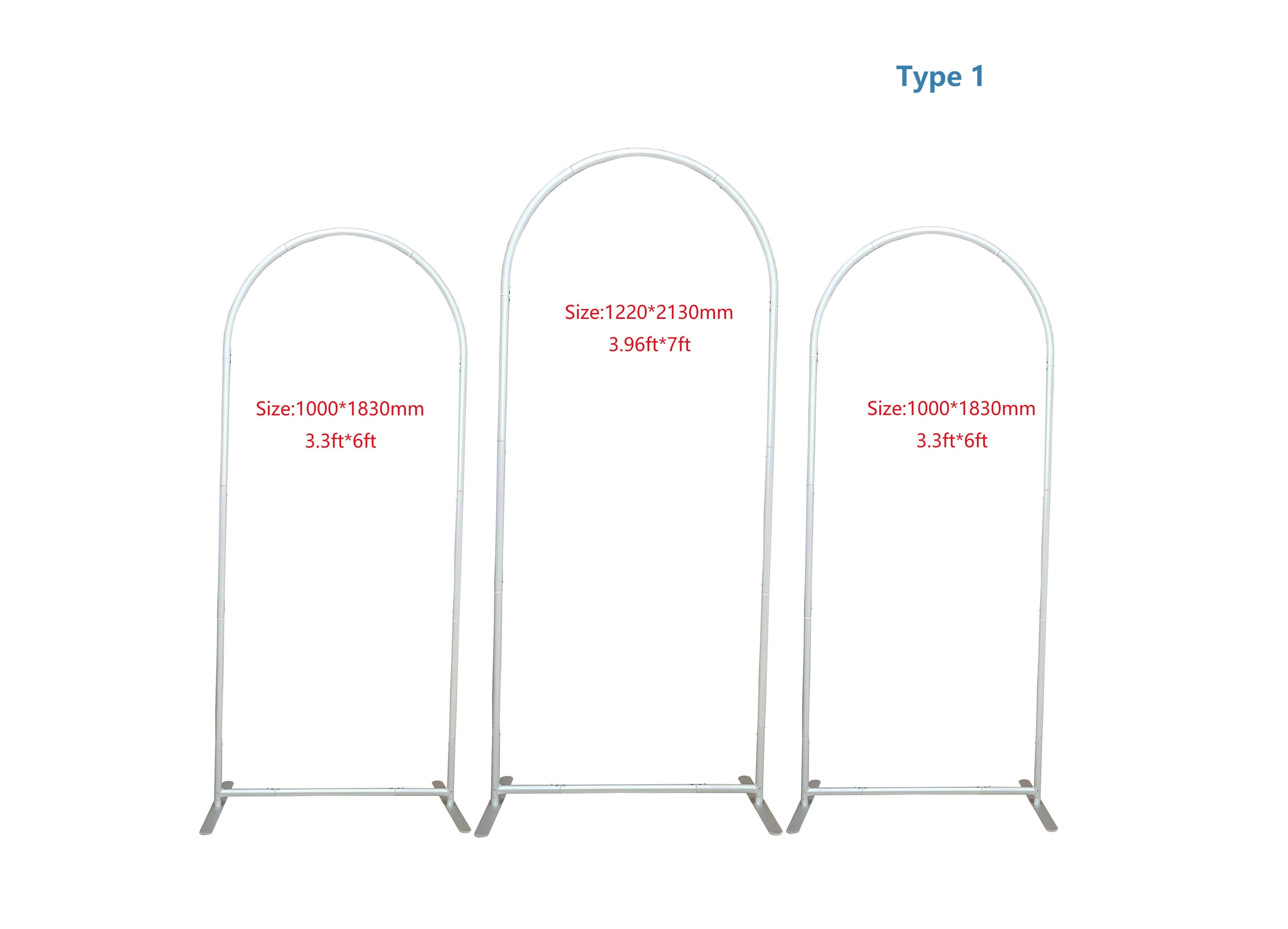 Sensfun Custom Solid Color Arch Stand and Covers Backdrop Birthday Par ...