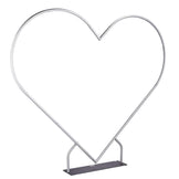 Heart Shape Arch Backdrop Stand Decor Birthday Background Frame Marria ...